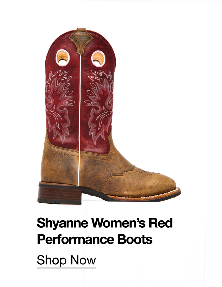 Shyanne Women's Red Performance Boots - Shop Now